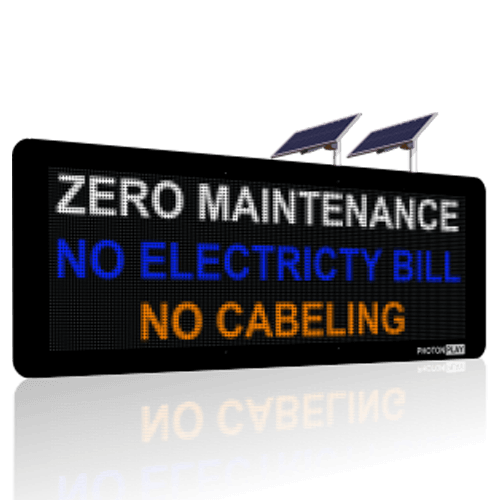 Solar-Powered Variable Message Signs & Display Solutions