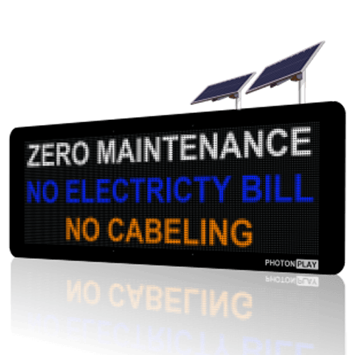 Solar-Powered Variable Message Signs & Display Solutions